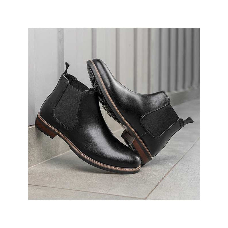 Red Tape Genuine Leather Chelsea Boots for Men | Soft Cushioned Insole ...